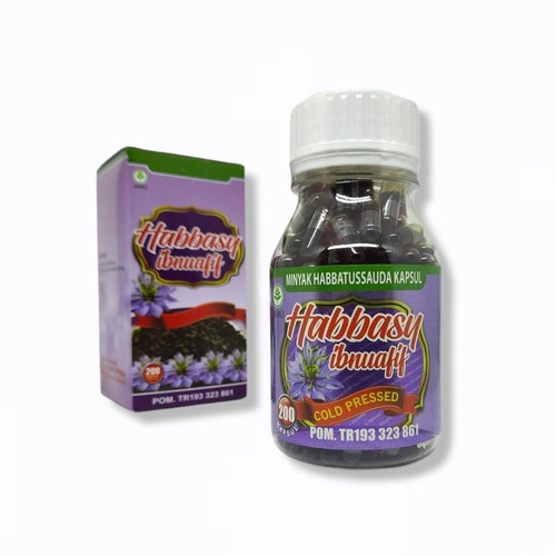 Jual Habbat Habbasyi Oil Murni 200 kapsul Ibnu afif | Minyak ...