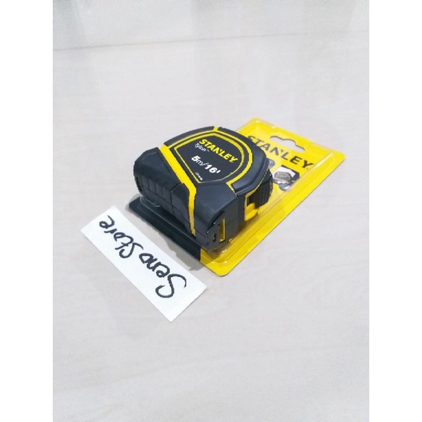 Jual STANLEY Meteran 5 m body karet nyaman kuat | Shopee Indonesia