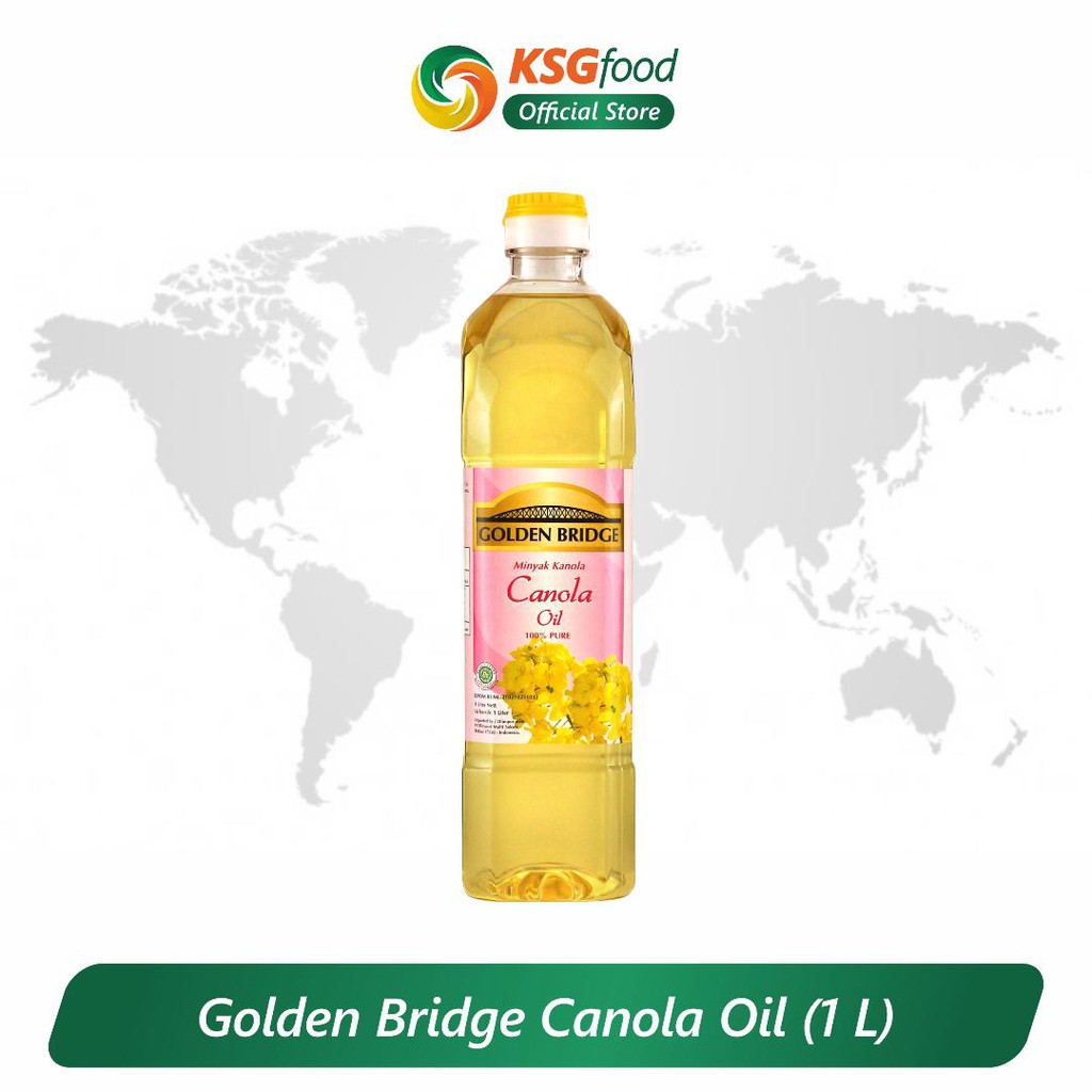 Jual GOLDEN BRIDGE CANOLA 1LT/CANOLA OIL/MINYAK KANOLA | Shopee Indonesia