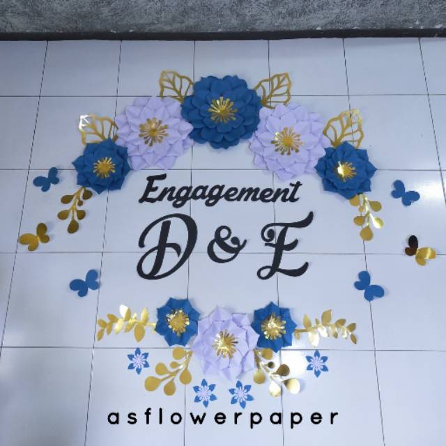 Jual Paper Flower / Bunga Kertas / Backdrop asflowerpaper | Shopee ...