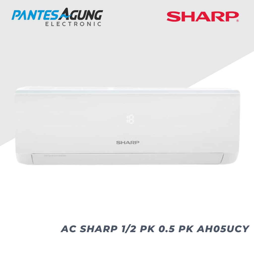 Jual AC SHARP AH-A5BEY 0.5 PK 1/2PK R32 LOW WATT 5 BEY 5BEY AC SHARP 0. ...