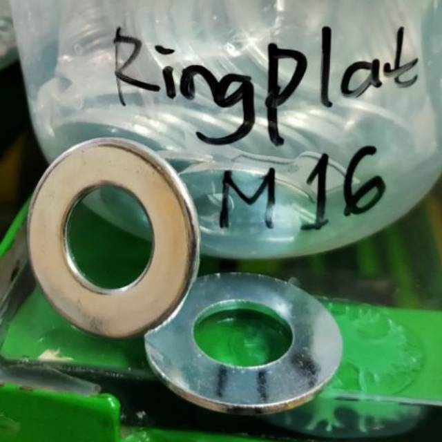 Jual Ring plat M16 galvanis kunci 24 baut 24 / Ringplat M16 Tebal Bagus ...