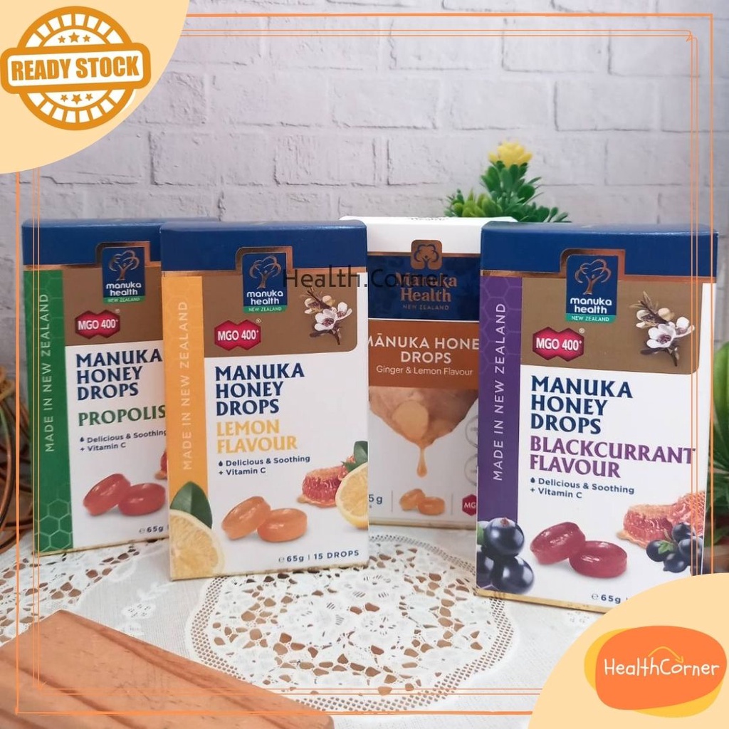 Jual Manuka Health Manuka Honey Drops MGO400+ / Honey Drop / Permen ...