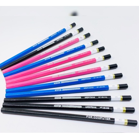 Jual [Per Pcs] Montana Pensil Tulis Kayu 2B | MT-2B CID | Shopee Indonesia