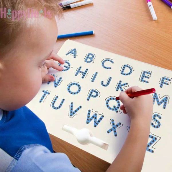 Jual Mainan Anak Magnatab Alphabet Huruf Besar Huruf Kecil Magnet ...