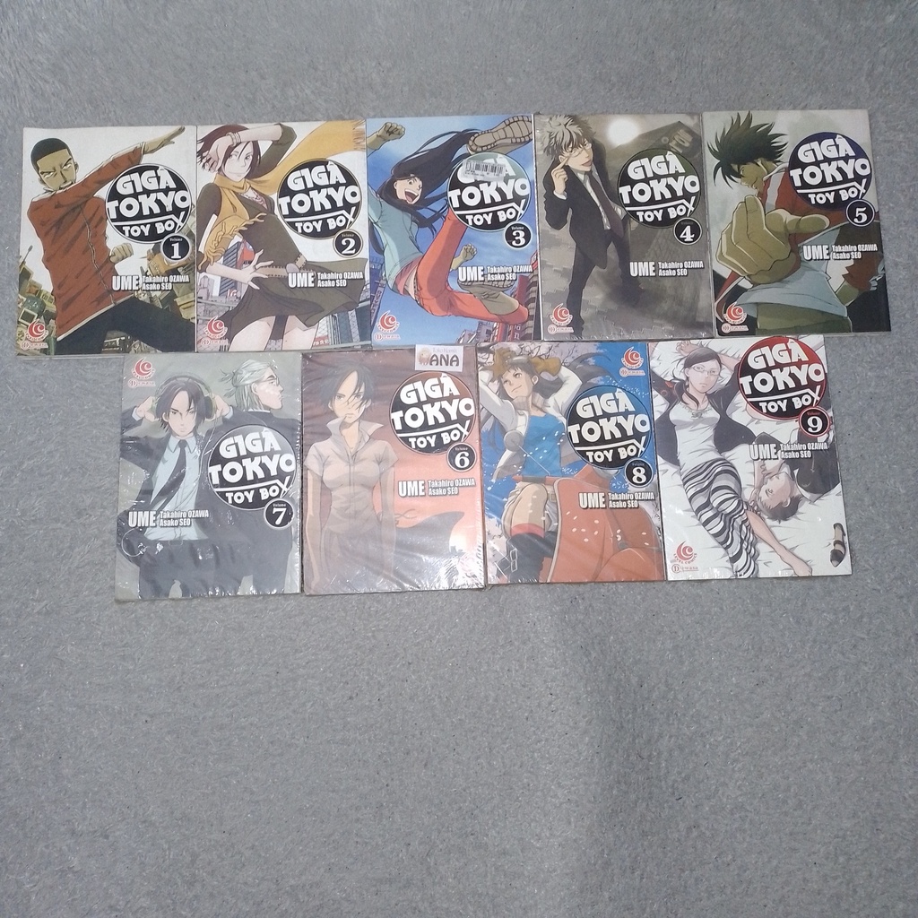 Jual Komik SET Giga Tokyo Toy Box 1-9 Ongoing (UME, Takahiro Ozawa ...