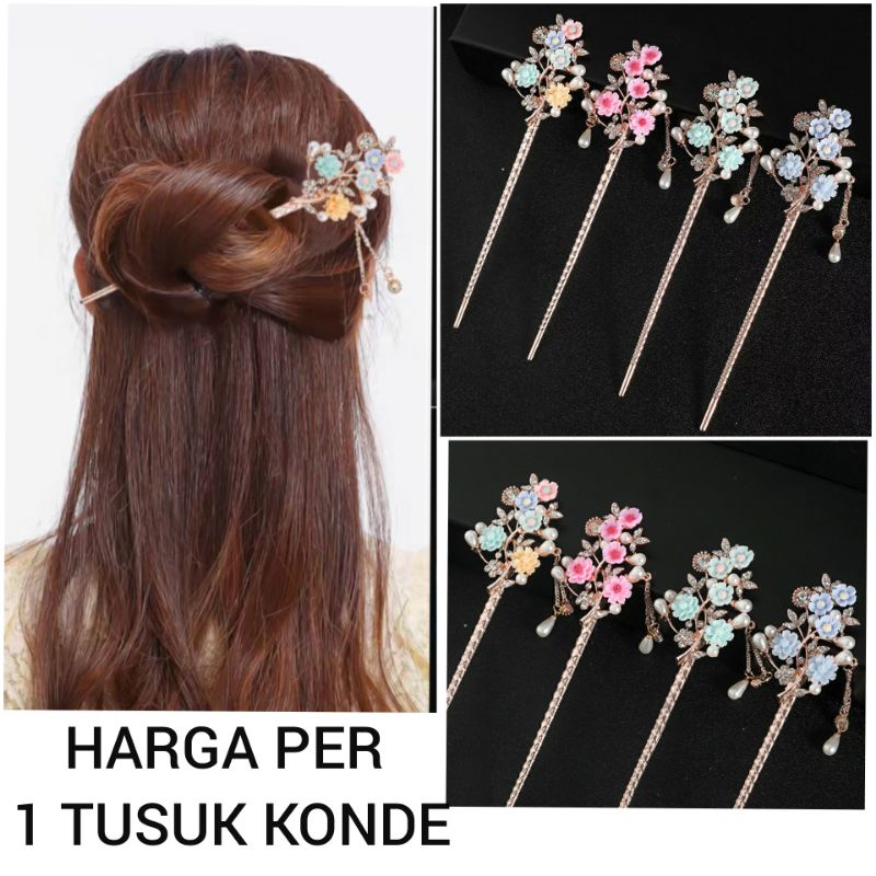 Jual Tusuk konde tusuk sanggul hiasan rambut sanggul TSC113 | Shopee ...