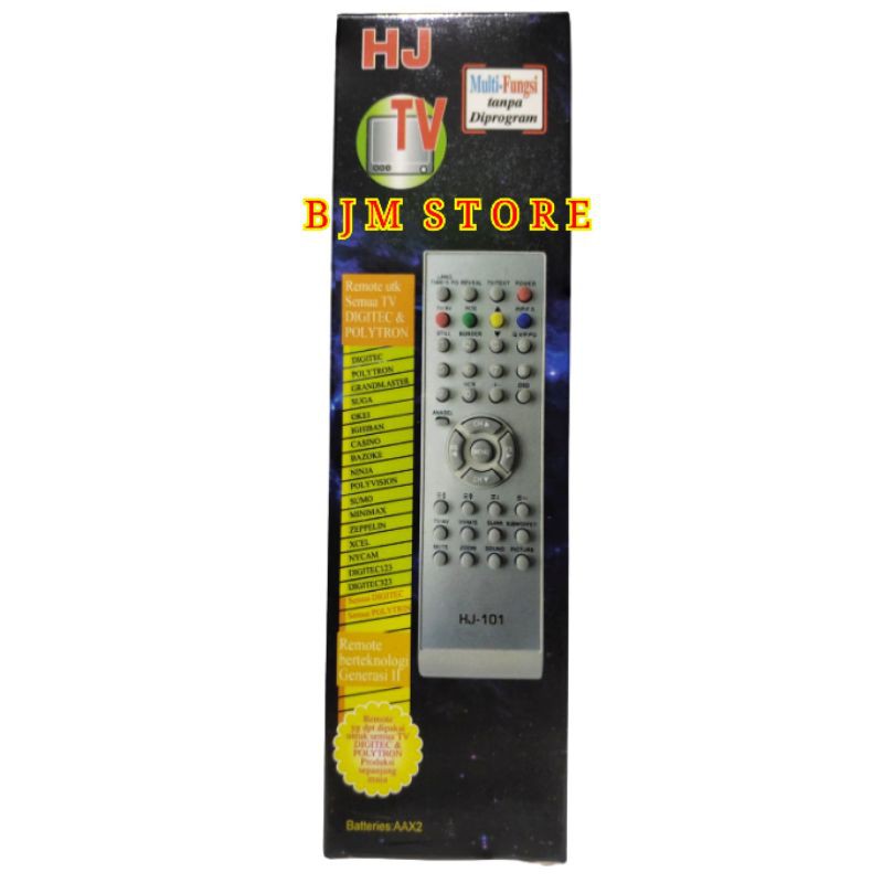 Jual REMOT TV TABUNG POLYTRON/DIGITEC | Shopee Indonesia