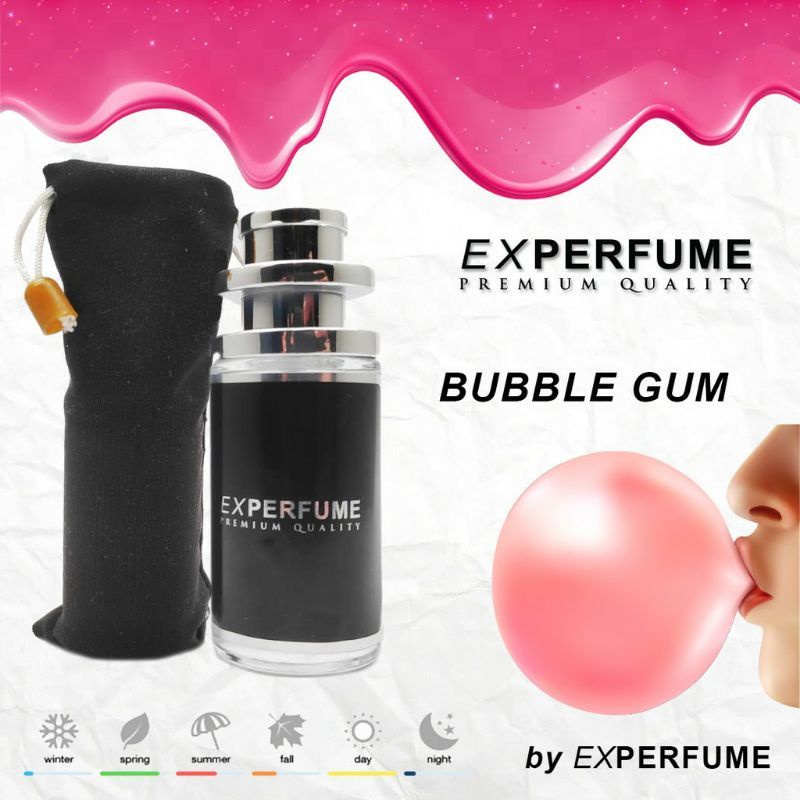 Jual Parfum Wanita Parfum Cewek Aroma Bubble Gum Permen Karet Manis Dan Tahan | Shopee Indonesia
