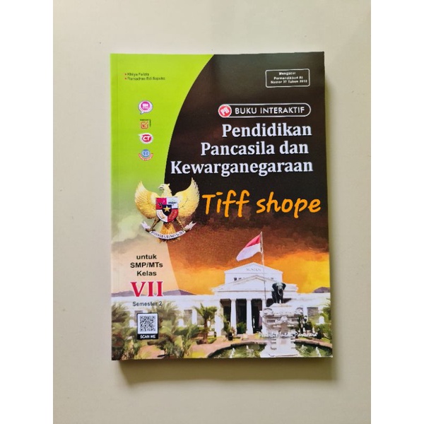 Jual Buku lks / pr interaktif pendidikan pancasila, ppkn kelas VII, 7 semester 2 intan pariwara ...