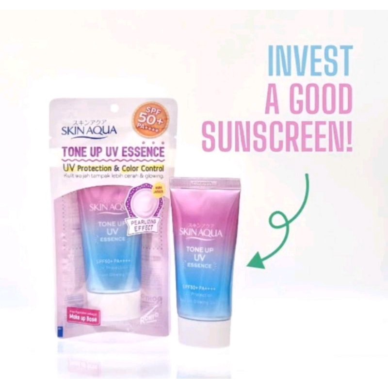Jual Skin Aqua Tone Up UV Essence spf 50 PA++++/Skinaqua sunscreen | Shopee Indonesia