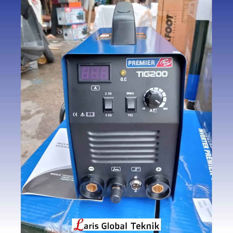 Jual Mesin Las Listrik Argon Inverter TIG200A Trafo Las HL TIG 200 A H ...