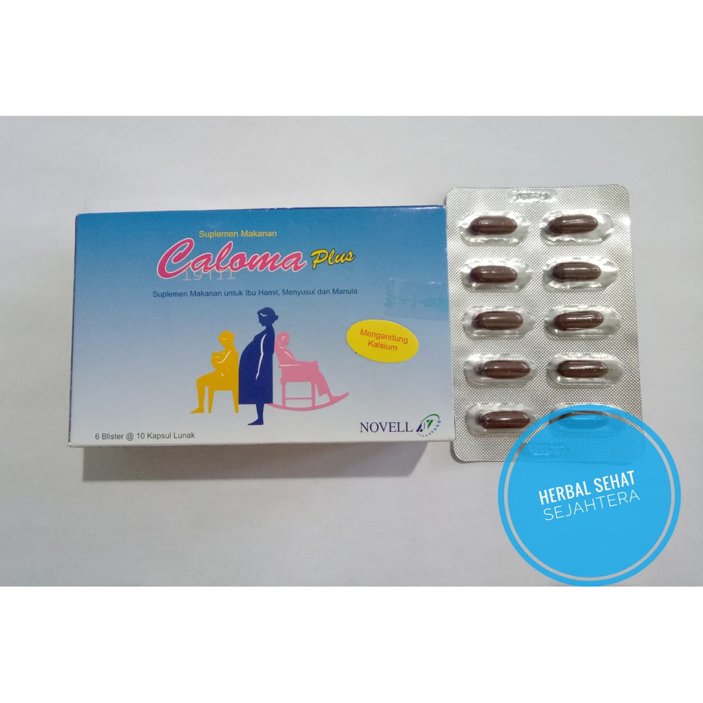 Jual CALOMA PLUS Caloma Plus Tablet - vitamin dan mineral - Novell ...
