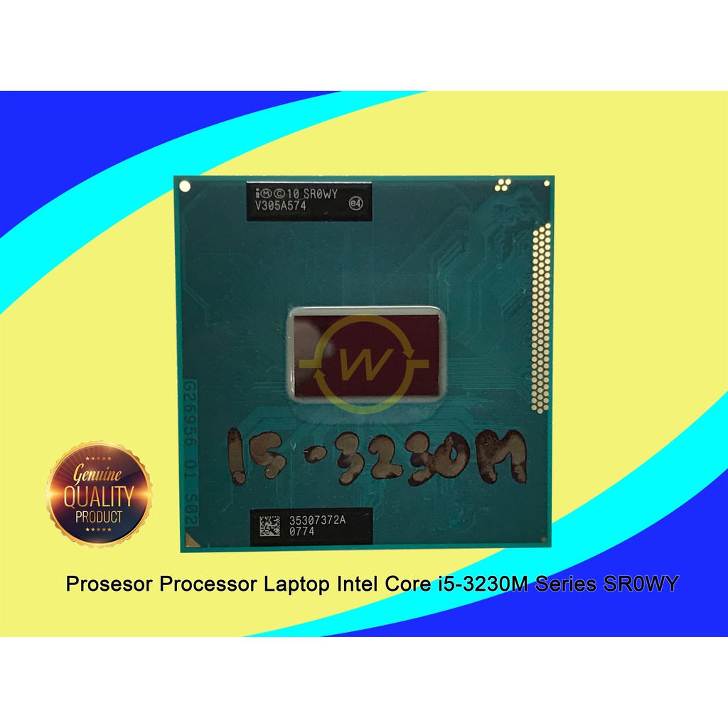 Jual Prosesor Processor Laptop Intel Core i5-3230M Series SR0WY ...