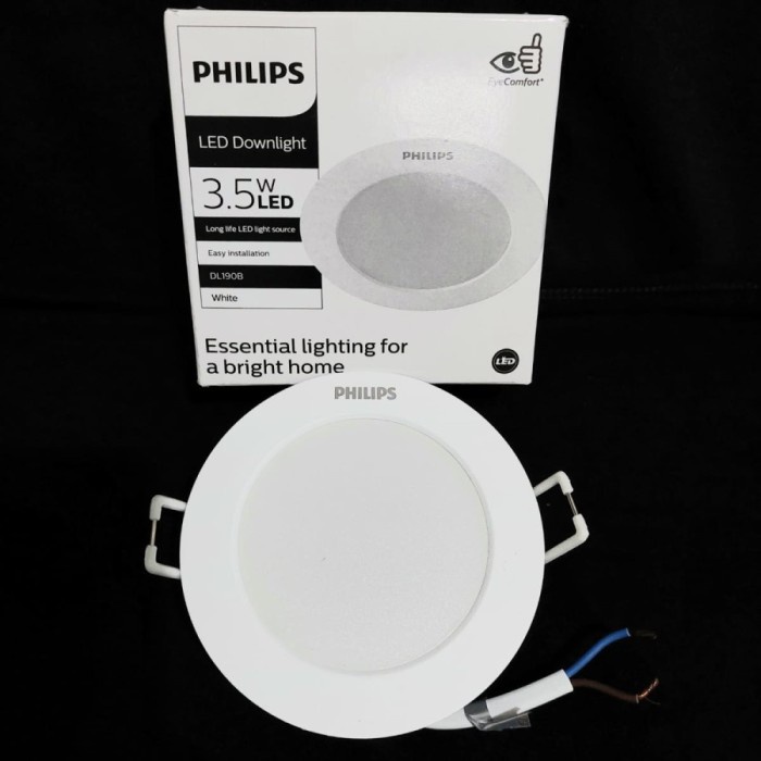 Jual DOWNLIGHT LED PHILIPS ERIDANI 3 WATT TANAM PLAFON | Shopee Indonesia