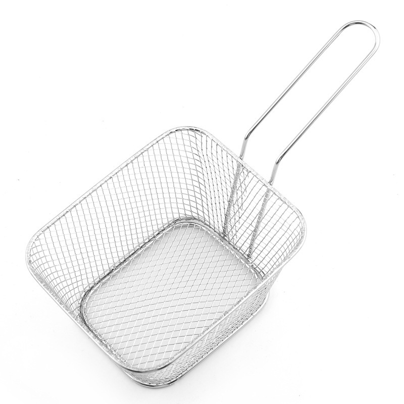 Jual Keranjang Saringan Minyak Mie Kentang Goreng Mini Tempat Wadah ...