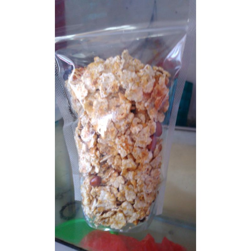 Jual HALAL!! Cemilan Jagung Titi Pulut Goreng Mix Kacang Tanah Goreng ...