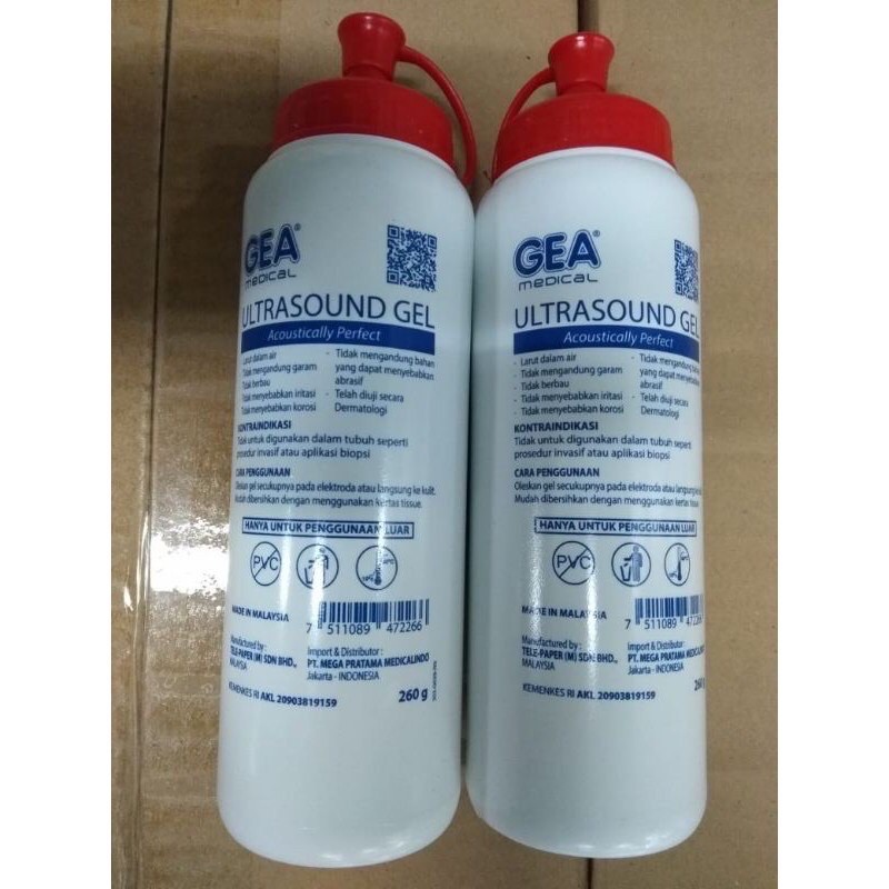 Jual Ultrasound gel gea 250 ml/ jel usg/ jelly usg/ usg gel | Shopee ...
