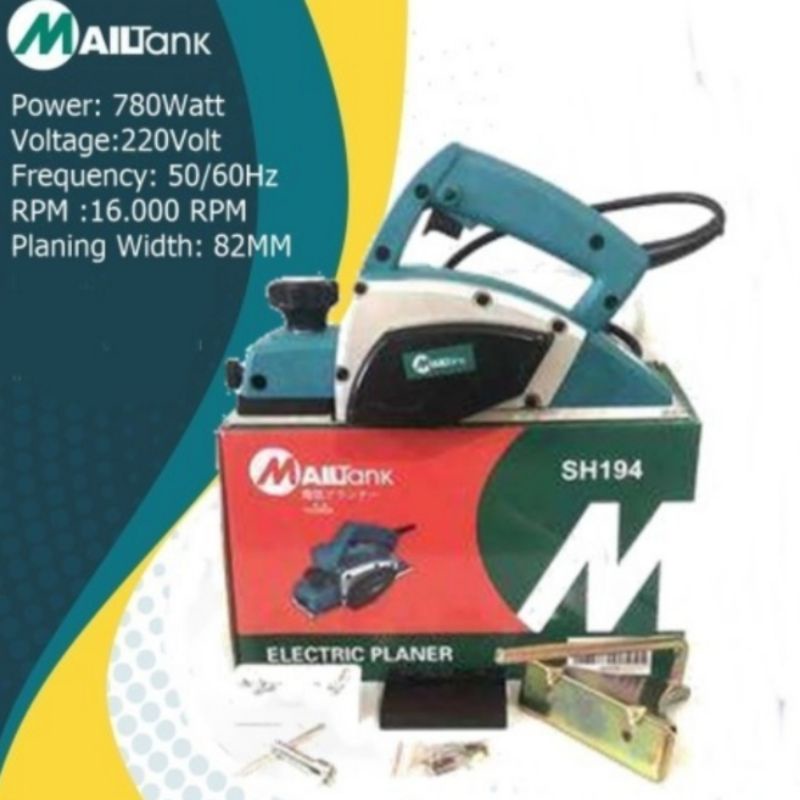 Jual mesin planer serut pasah ketam kayu mailtank SH 194 | Shopee Indonesia