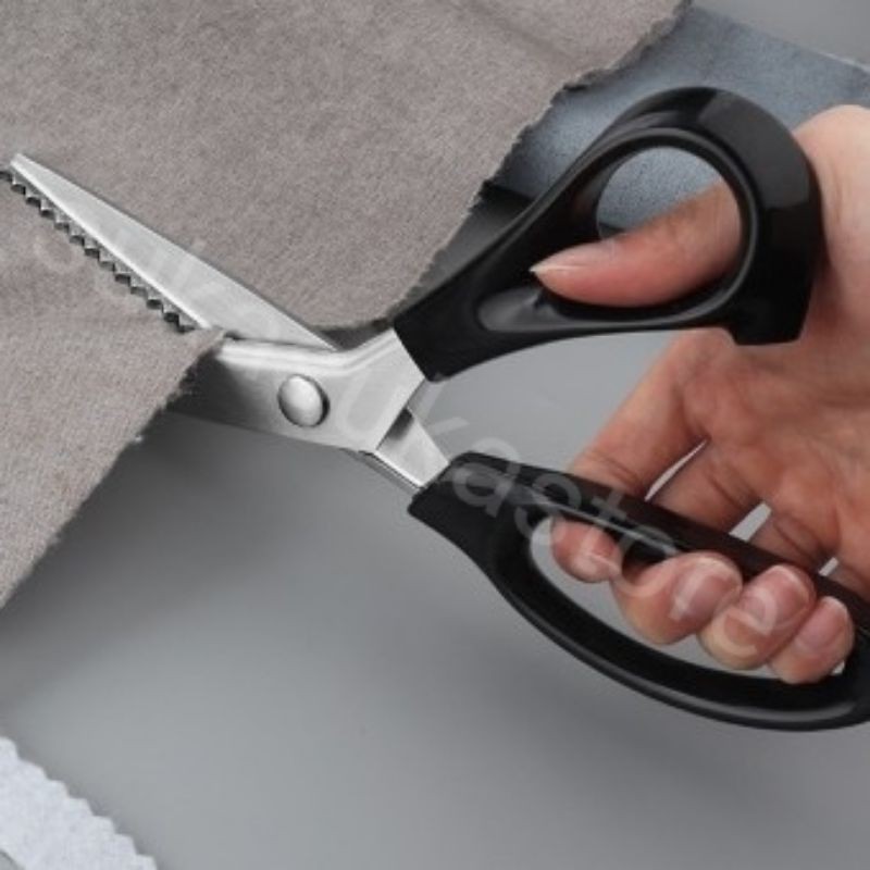 Jual Gunting Bahan Kain Gerigi/ ZigZag / Zig-Zag / Gelombang/ Gerigi ...