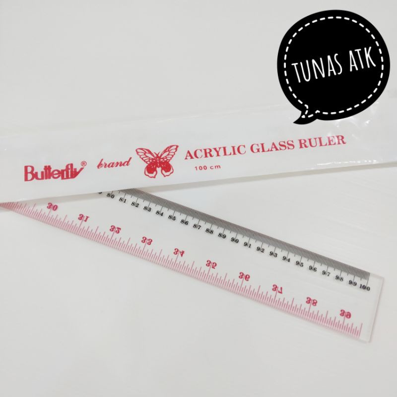 Jual PENGGARIS BUTTERFLY MIKA 100CM | Shopee Indonesia