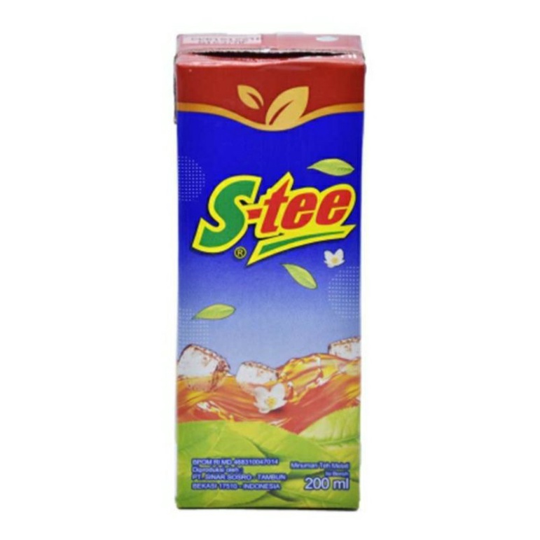 Jual S-TEE KEMASAN KOTAK 200ML (khusus Ekspedisi) | Shopee Indonesia