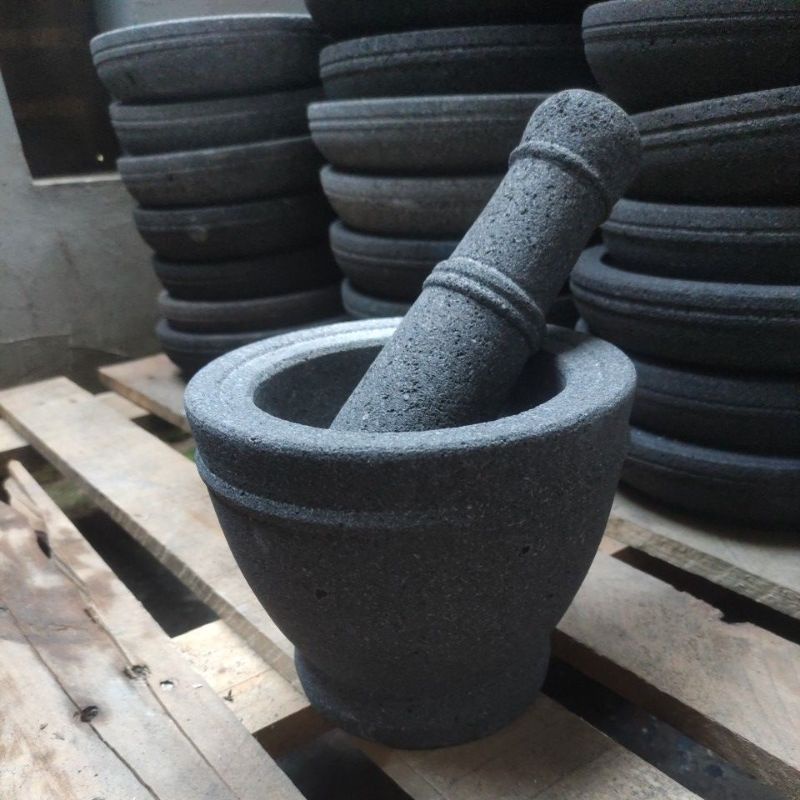 Jual LUMPANG BATU ASLI + ALU / PENUMBUK | Shopee Indonesia