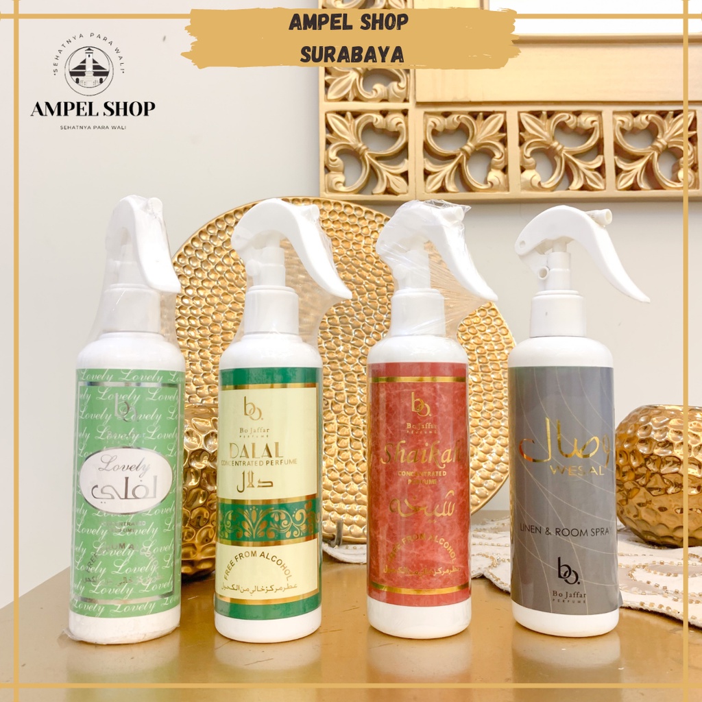 Jual Pengharum Ruangan Bo Jaffar Linen & Room Spray / Aroma Terapi ...