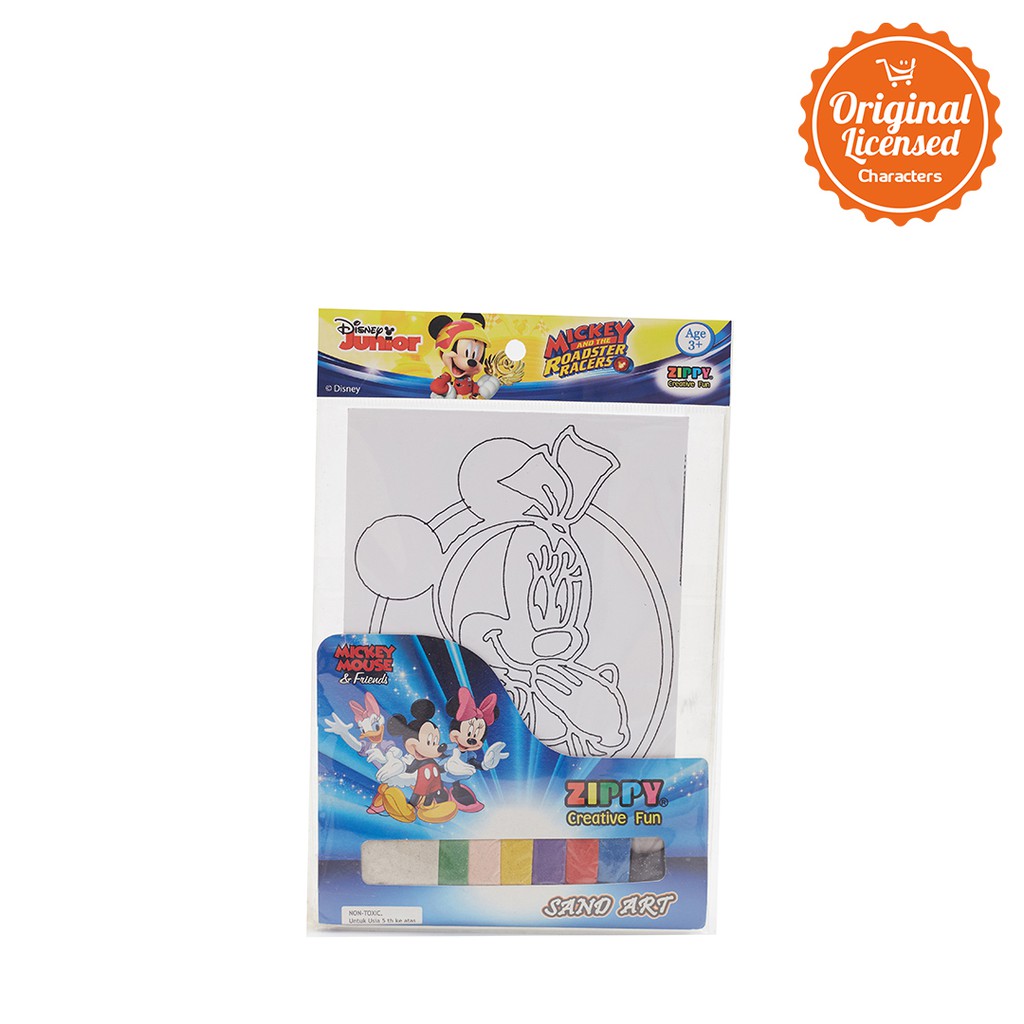 Jual Character Land - Disney Minnie Mouse Sand Art Opp Bag Style A ...