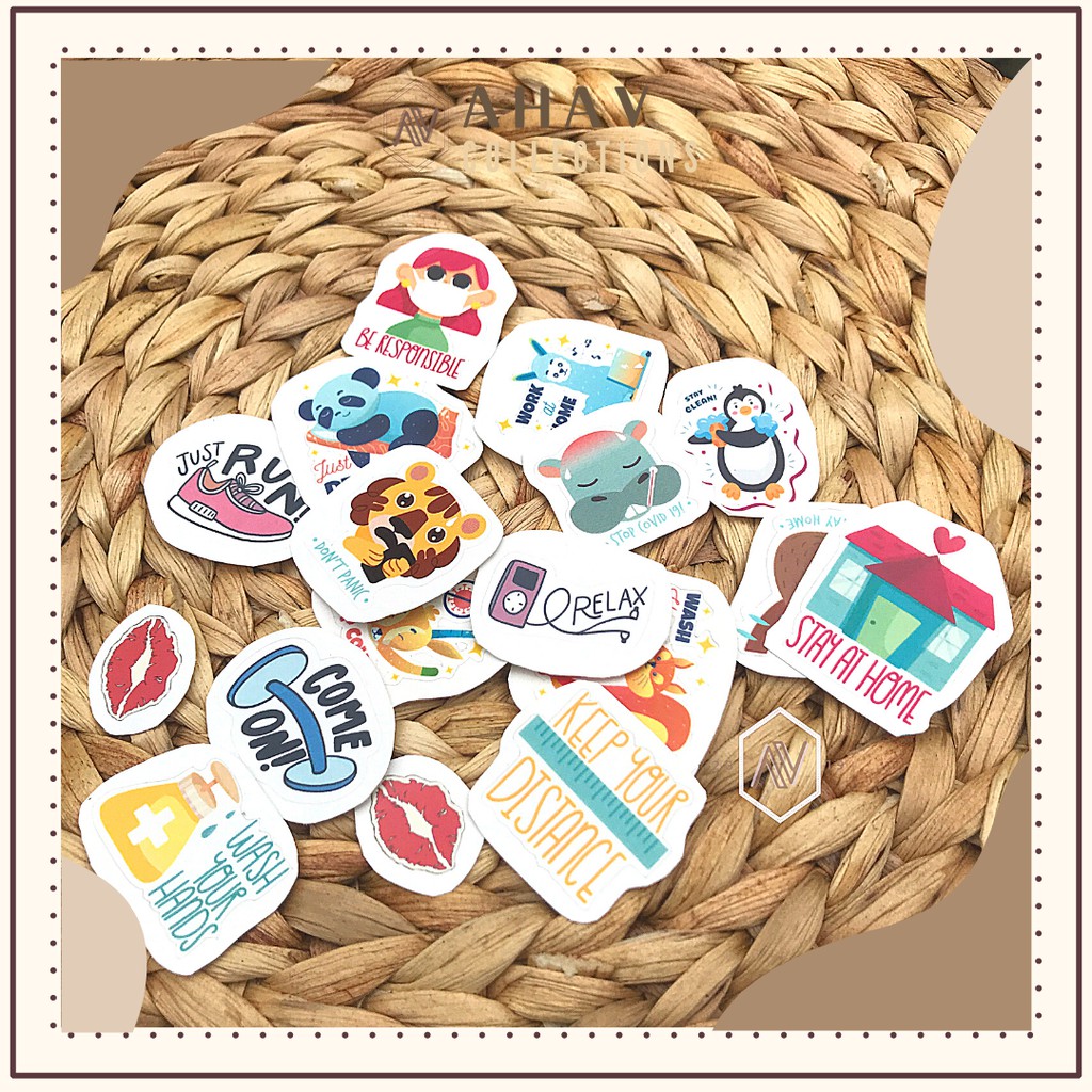 Jual STICKER TUMBLR AESTHETIC | STICKER VINYL SUDAH KISS CUT | STIKER ...