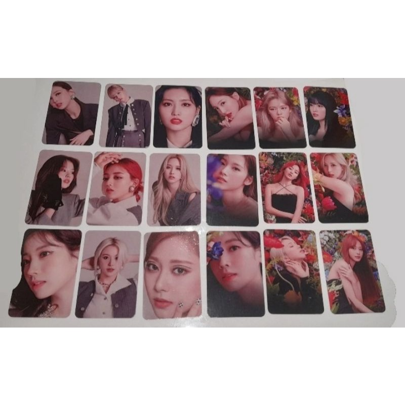 Jual TWICE Eyes Wide Open Photocard Unofficial 2 Sisi Bolak Balik Glossy | TWICE EWO NAYEON ...