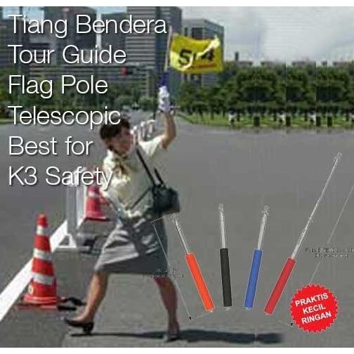 Jual Tiang Bendera Tour Guide Teleskopik Uk. S | Shopee Indonesia