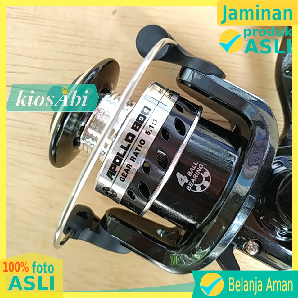 Jual REEL NEXT APOLLO 800 4BB ALUMINIUM SPOOL | Shopee Indonesia