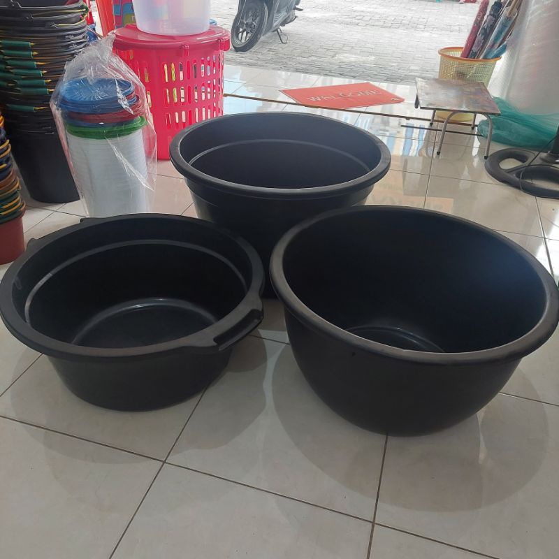 Jual Ember Besar Hitam Anti Pecah GM Cuci Baju [Khusus Grab/Gojek ...