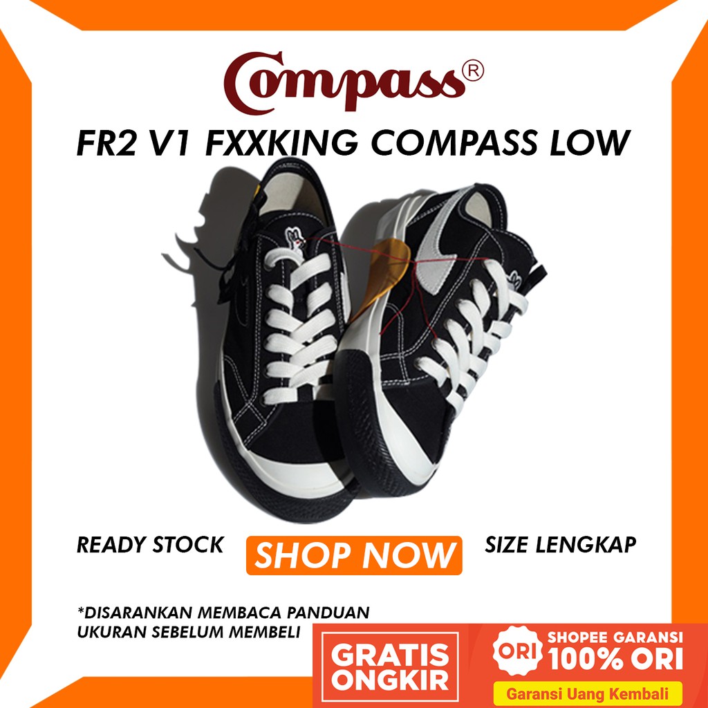 Jual Sepatu Compass FR2 Proto V1 Edisi Indonesia Low Original | Shopee ...