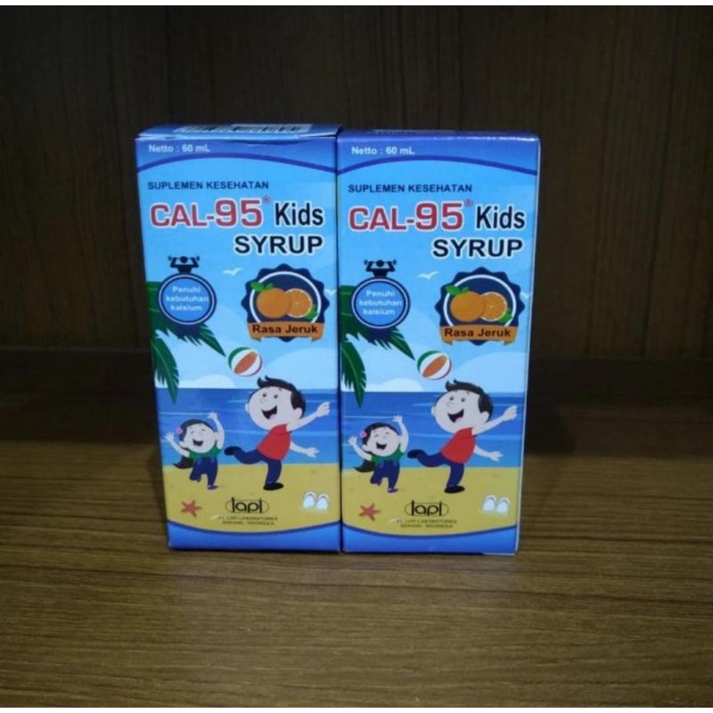 Jual Cal -95 kids Syrup 60 ml/ Multivitamin tulang | Shopee Indonesia