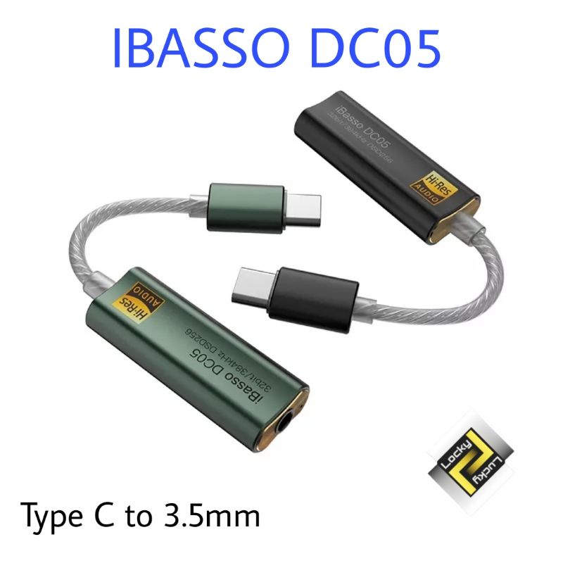 Jual Ibasso DC05 DAC Hi-Res Audio USB Dongle Type C to 3.5mm Jack MQA Dual Chip ES9219C DSD DAP ...