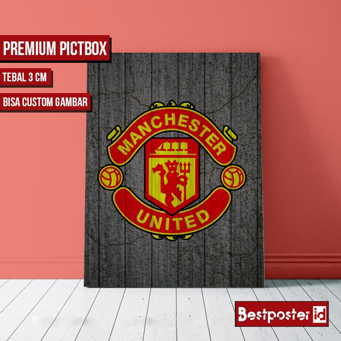 Jual Poster Dinding MANCHESTER UNITED Frame Kayu Tebal 318 | Shopee ...
