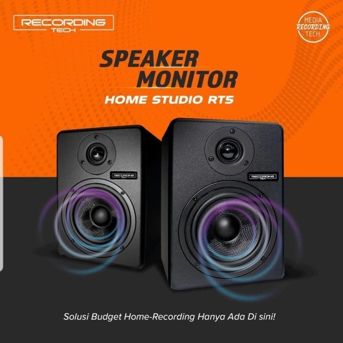 Jual Recording Tech RT5 RT 5 RT-5 Recordingtech RT5 Monitor Speaker ...