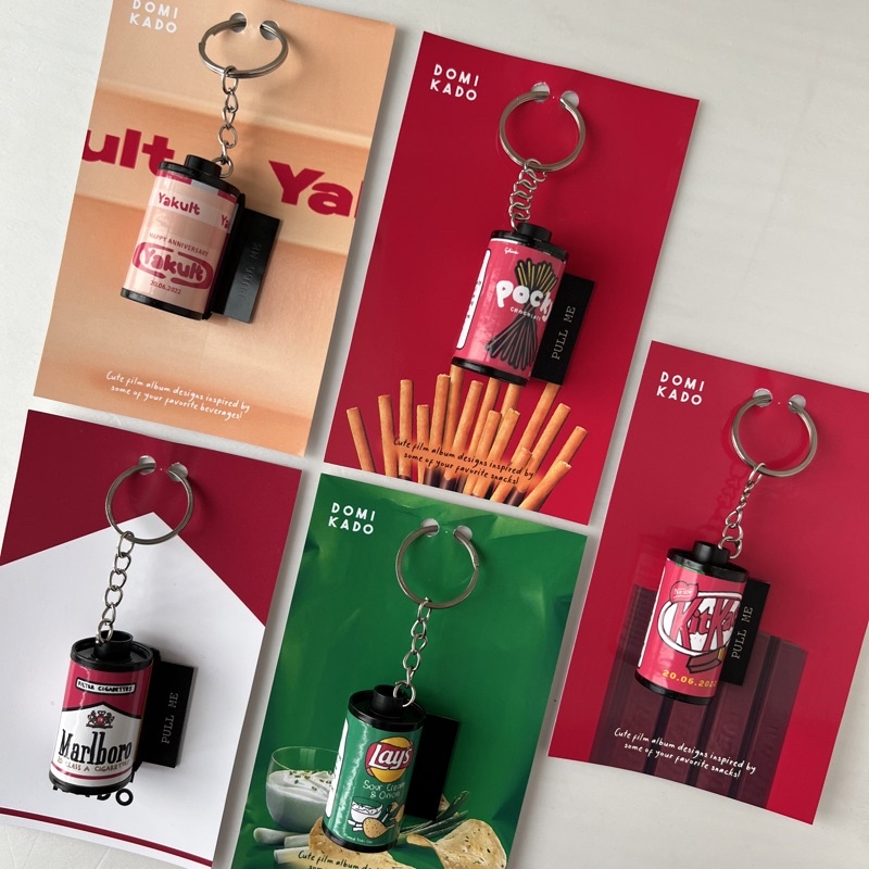 Jual [PO BATCH 42] CUSTOM REQUEST FILM ROLL KEYCHAIN | Shopee Indonesia