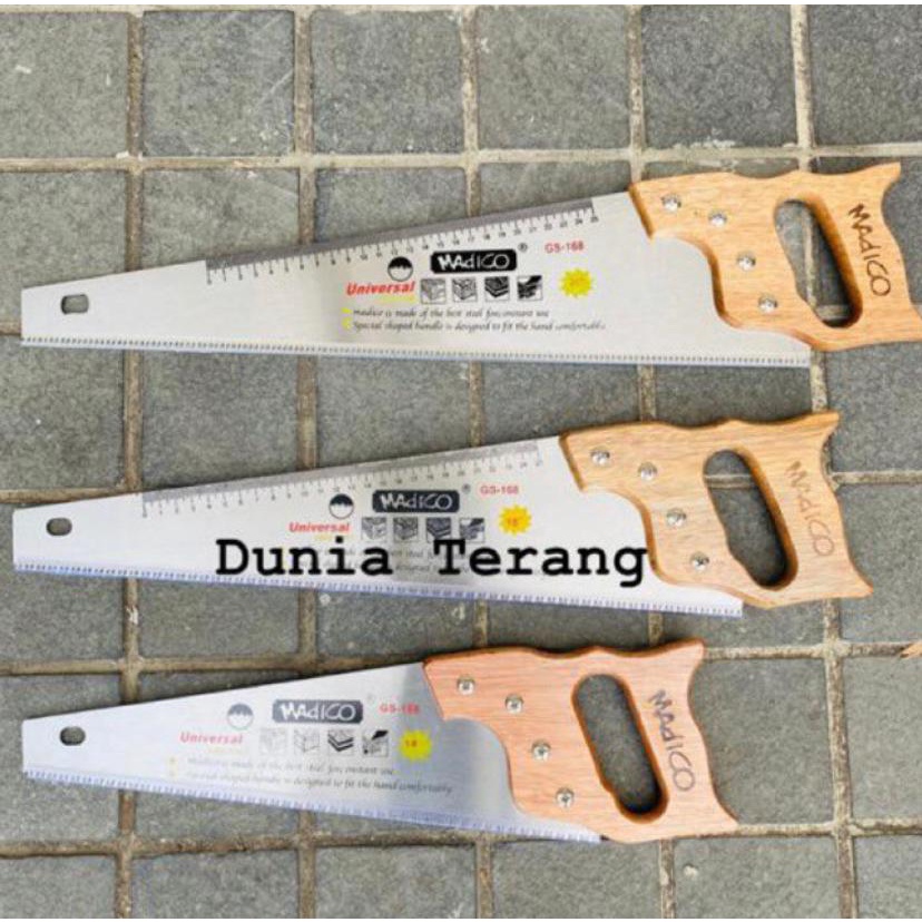 Jual GERGAJI KAYU MADICO 14'' 16'' 18'' 20'' - Graji Gorok 14in 16in ...