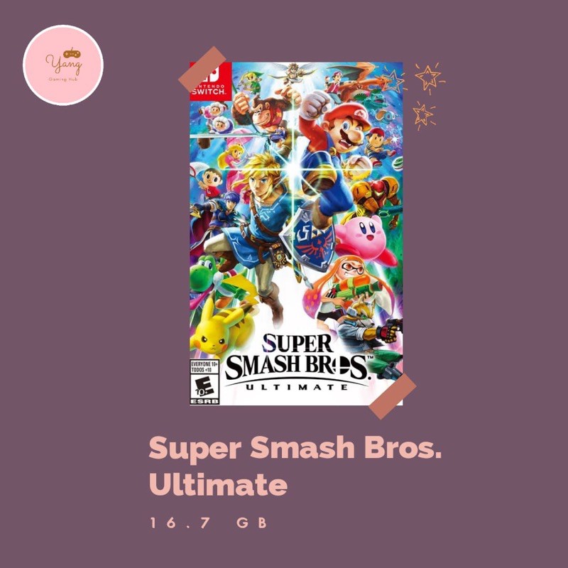 Jual Super Smash Bros Ultimate SSBU Nintendo Switch | Shopee Indonesia