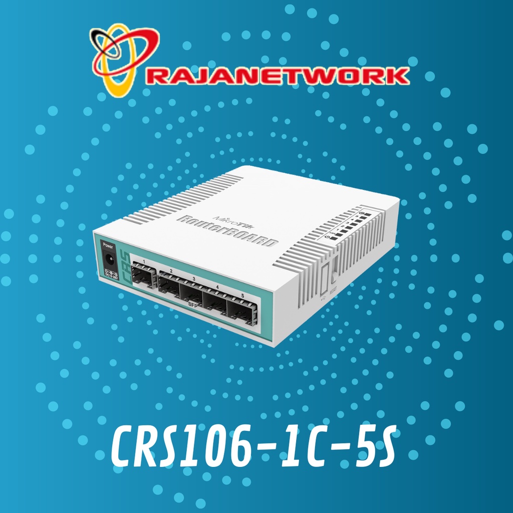 Jual Mikrotik Routerboard CRS106-1C-5S | Shopee Indonesia
