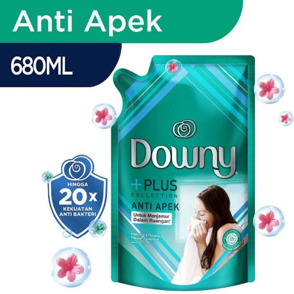 Jual DOWNY PLUS ANTI APEK 680ML | Shopee Indonesia