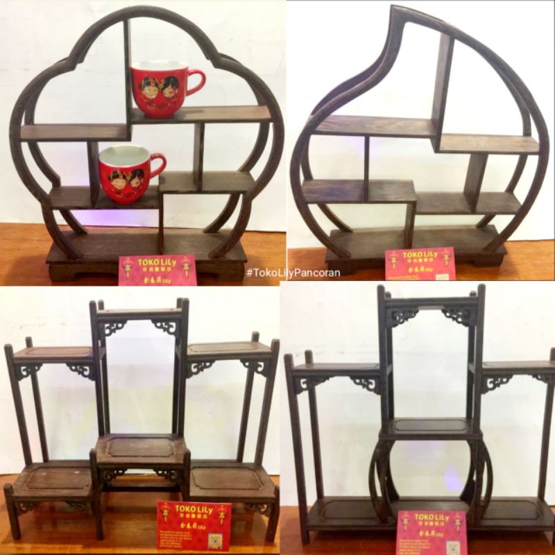 Jual Rak Display Miniatur Oriental / Rak Display Cina / Rak Dinding ...