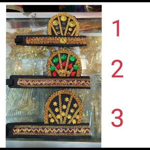 Jual Ikat Kepala Adat Aceh // Topi Adat Aceh Tari Saman | Shopee Indonesia