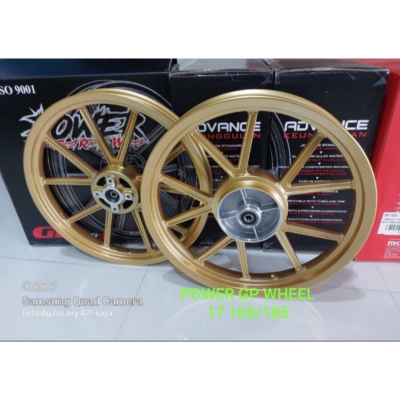 Jual VELG RACING POWER GP DRAG 1/GP WHEEL YAMAHA JUPITER Z /RX KING ...