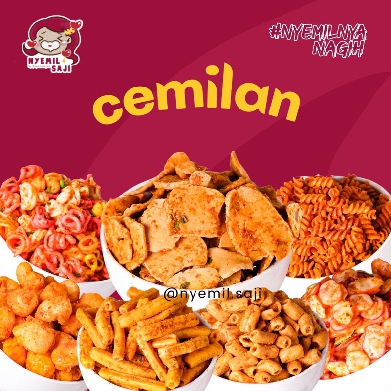 Jual [PROMO!] Cemilan Basreng Mie Kering kerupuk Seblak Pangsit ...
