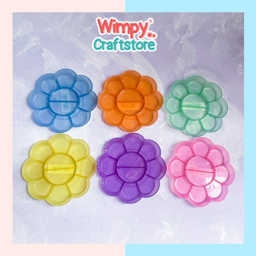 Jual Palet Cat Air Cat Akrilik Palette Cat Gambar Painting | Shopee ...