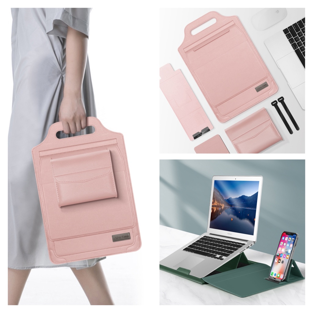 Jual NEW PREMIUM SLEEVE with Handstrap, Kickstand and Mousepad 11 12 13 ...